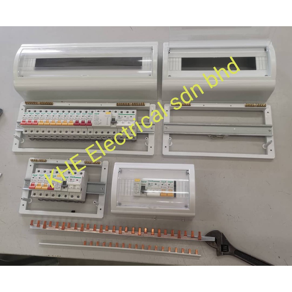 PVC DB BOX /KOTAK SUIS AGIHAN LENGKAP/ MCB BOX 8/12/16/23/26/39WAY ...