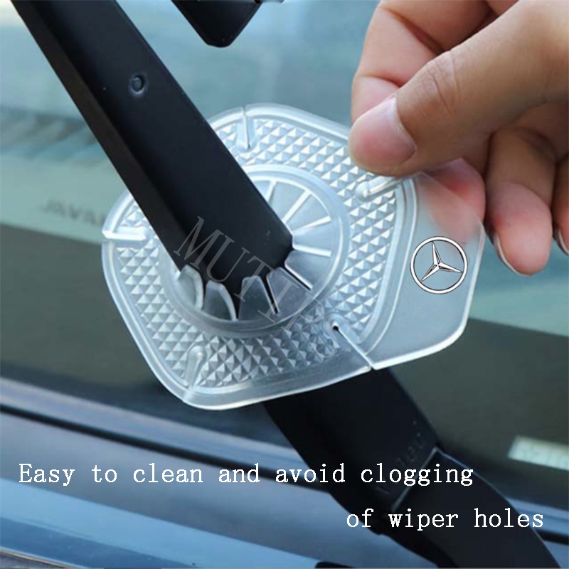 Mercedes Benz Car Windshield Wiper Silicone Protective Cover Anti-Dust ...