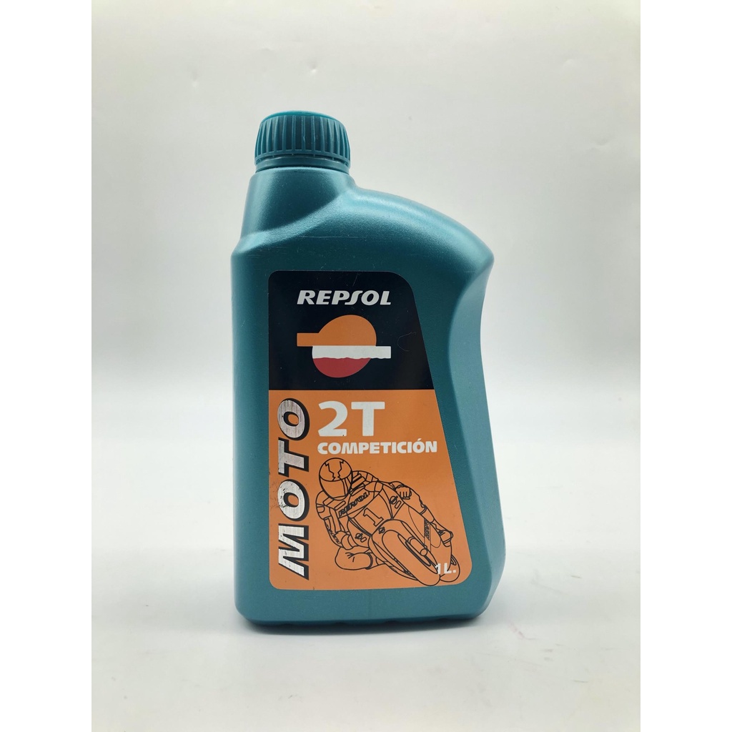 REPSOL MOTO 2T COMPETITION ENGINE OIL FULLY SYNTHETIC 1L MINYAK HITAM ...