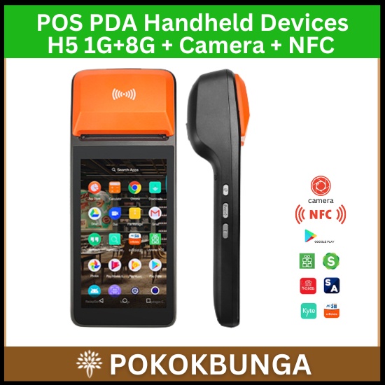 H5 Android 8 1 1g Plus 8g Plus Camera Nfc Mobile Handheld Pos Pda