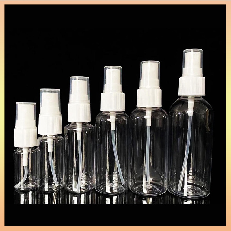 Travel Dispenser Bottle Transparent Cosmetic Perfume Alcohol Portable ...