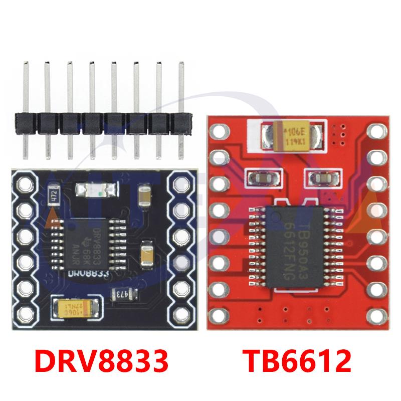 TB6612 DRV8833 Dual Motor Driver 1A TB6612FNG for Arduino Microcontroller Better than L298N ...
