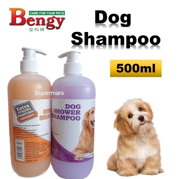 BENGY- Dog Shower Shampoo (500ml) (Lovely Fragrance Pet Shampoo/Extra ...