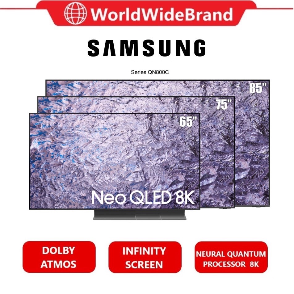 Samsung 8K UHD NEO QLED SMART TV (65"/75"/85") Series QN800C Smart TV ...