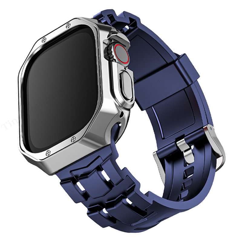 TPU Case+Strap Protector Sport Bracelet band for iWatch Ultra 49mm 45mm ...