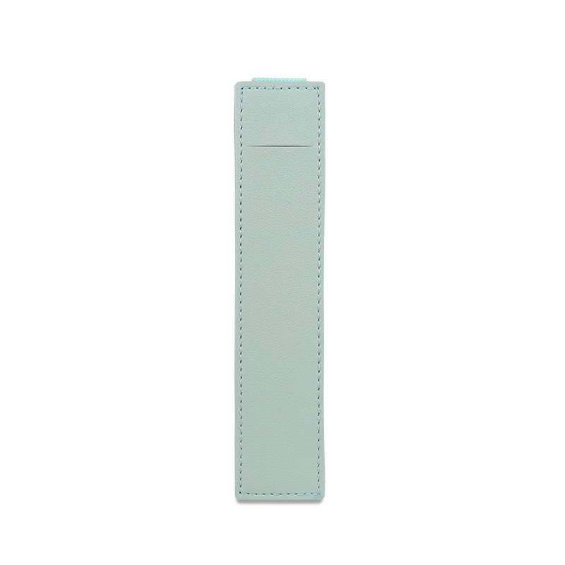 Vintage PU Leather Pencil Case Book Notebook Elastic Rubber Band Buckle ...