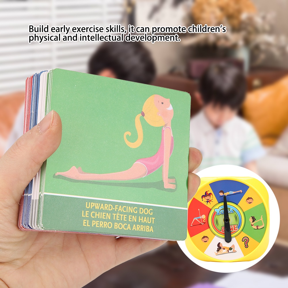 [MEET] Yoga Pose Kids Cards Interactive Game For Parents And Children ...