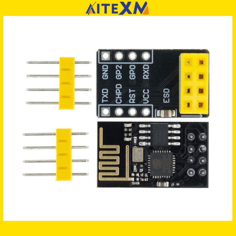 For ESP-01 Esp8266 ESP-01S Model Of The ESP8266 Serial Breadboard Adapter WiFi Transceiver ...