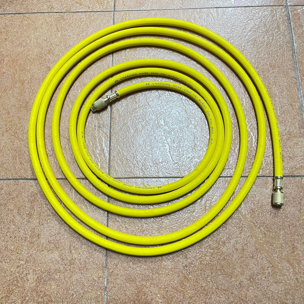 3Pcs SET REFRIGERANT GAS CHARGING HOSE 5Meter / 3M / 2M / 1.5M / 1M GAS ...