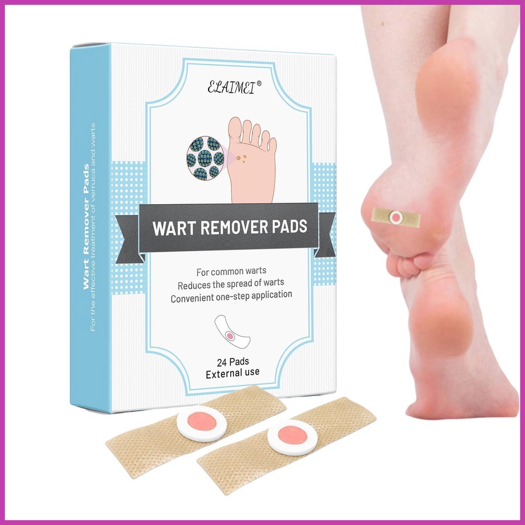 24PCS Corn Remover Pads Toe Corn and Callus Removal Treatments Stickers ...