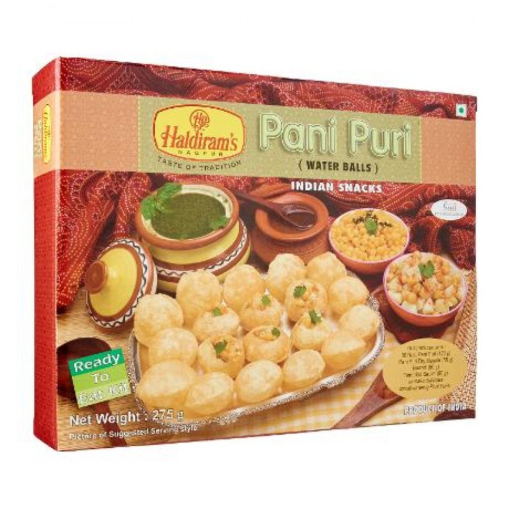 Haldirams Pani Puri (Gol Guppa) 240gms au | Shopee Malaysia