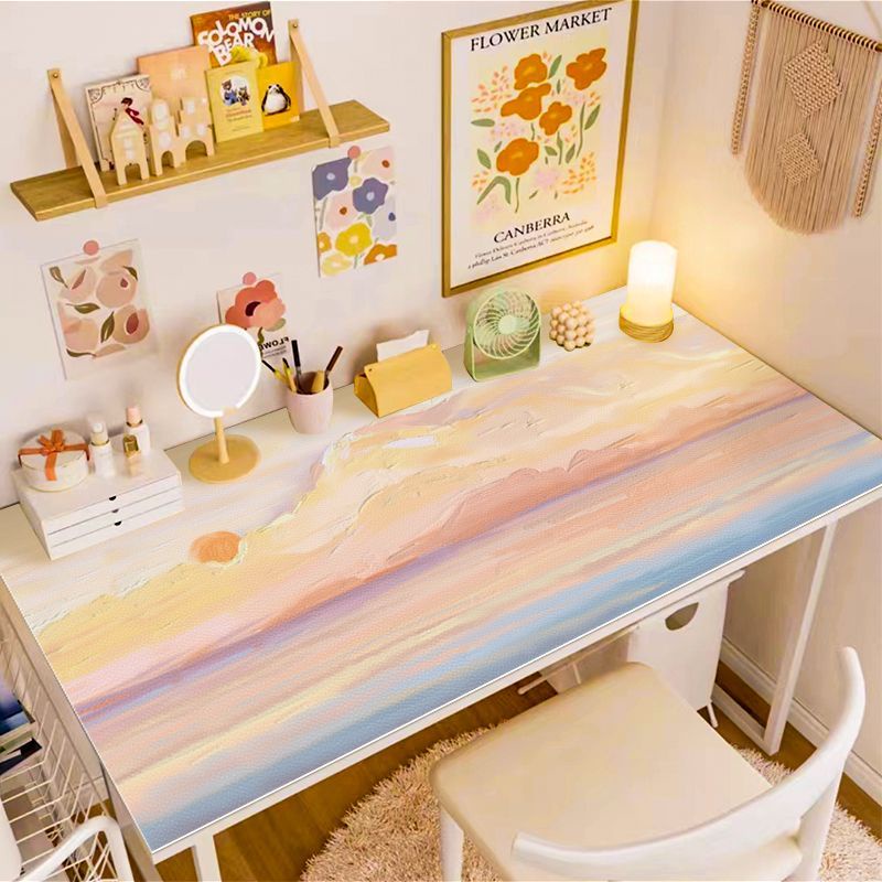 PVC Waterproof Wash-free Desk Mat Student Learning Tablecloth Special ...