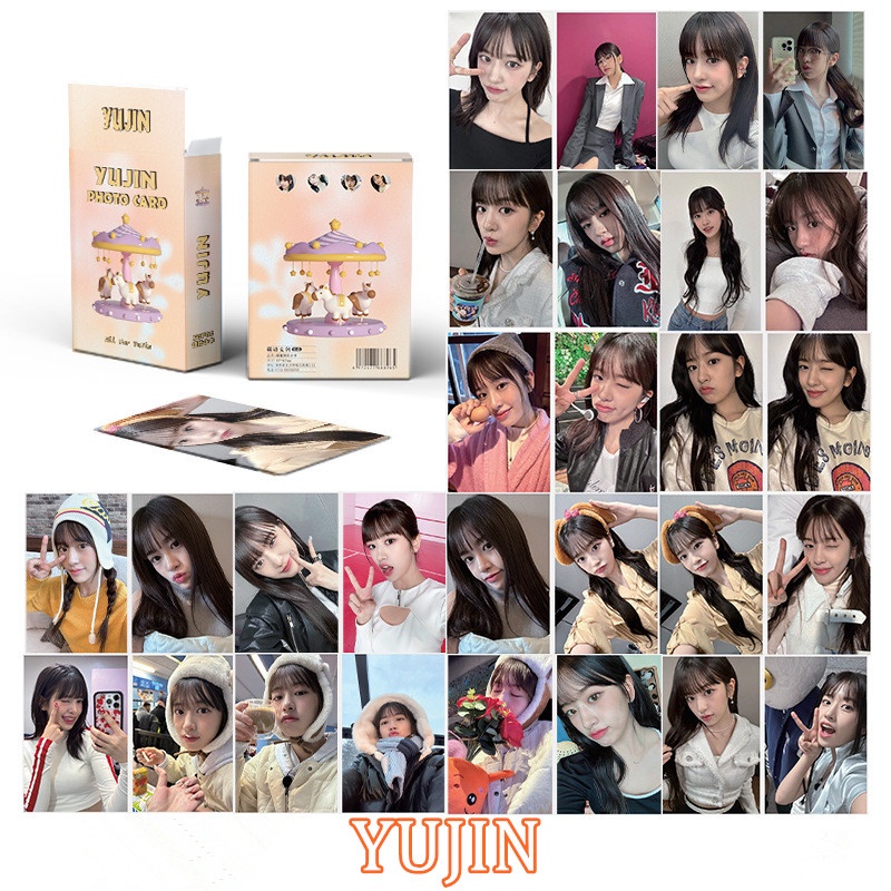 50-55pcs/box IVE Album A DREAMY DAY Photocards MINIVE Hologram Laser ...