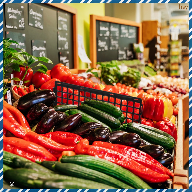 Baffle Fence Guardrail Shelf Supermarket Fruit Plastic Vegetable Food ...