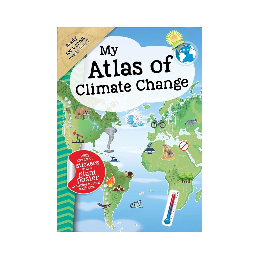 Atlas of Climate Change Activity Book with Stickers & Giant Posters to ...