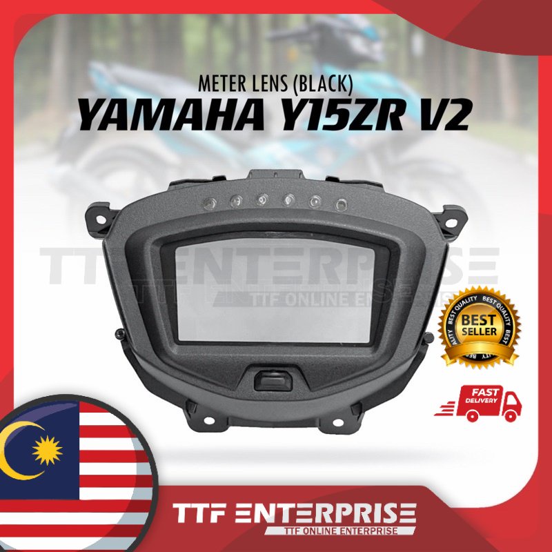 YAMAHA Y15ZR V2 METER LENS (BLACK) | Shopee Malaysia