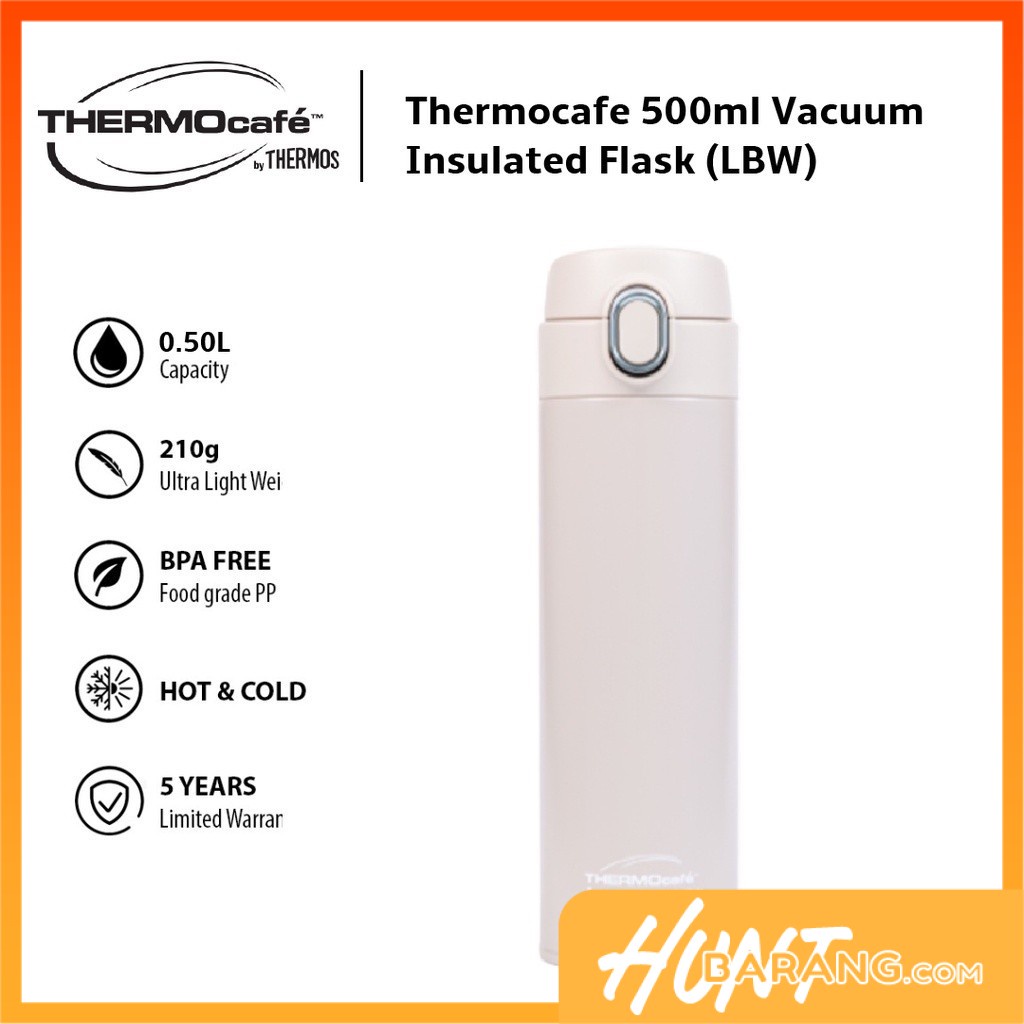 Thermocafe 500ml Vacuum Insulated Flask-TCC-500FWL (LBW) | Shopee Malaysia
