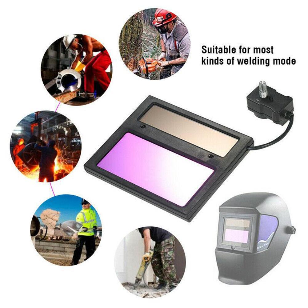 Auto Dimming Welding Helmet Lens Automatic Photoelectric Dimming Mask ...