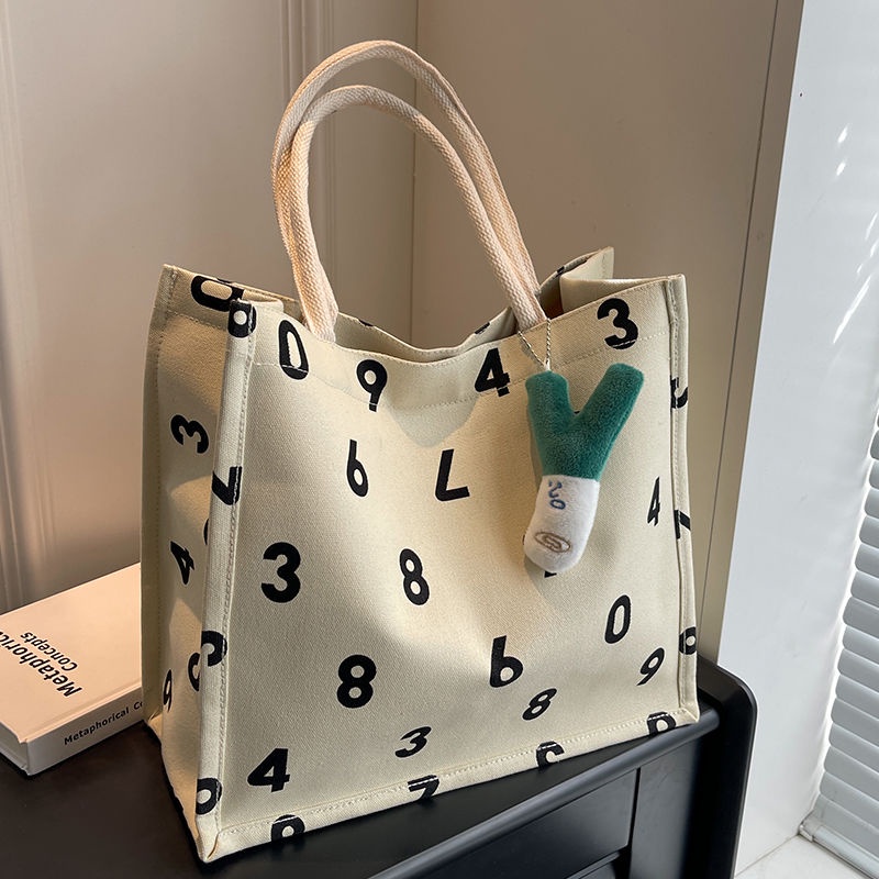 Large Capacity Commuting Tote Bag Canvas Bag Bag Girl 2023 Fashion ...