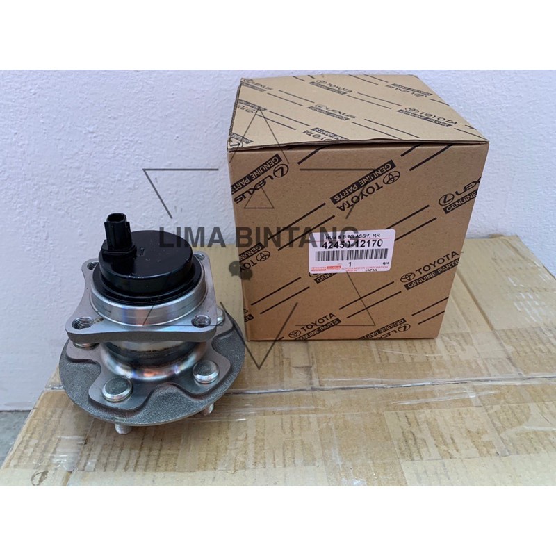 Toyota OEM Rear Wheel Bearing ALTIS ZZE141 ZZE142 (With Hub) | Shopee ...