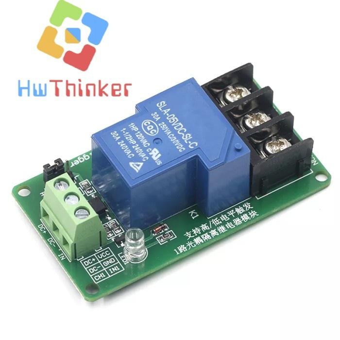 Relay Board Module 1ch 1channel 1ch channel 5V 12V 24V 30A Opto ...