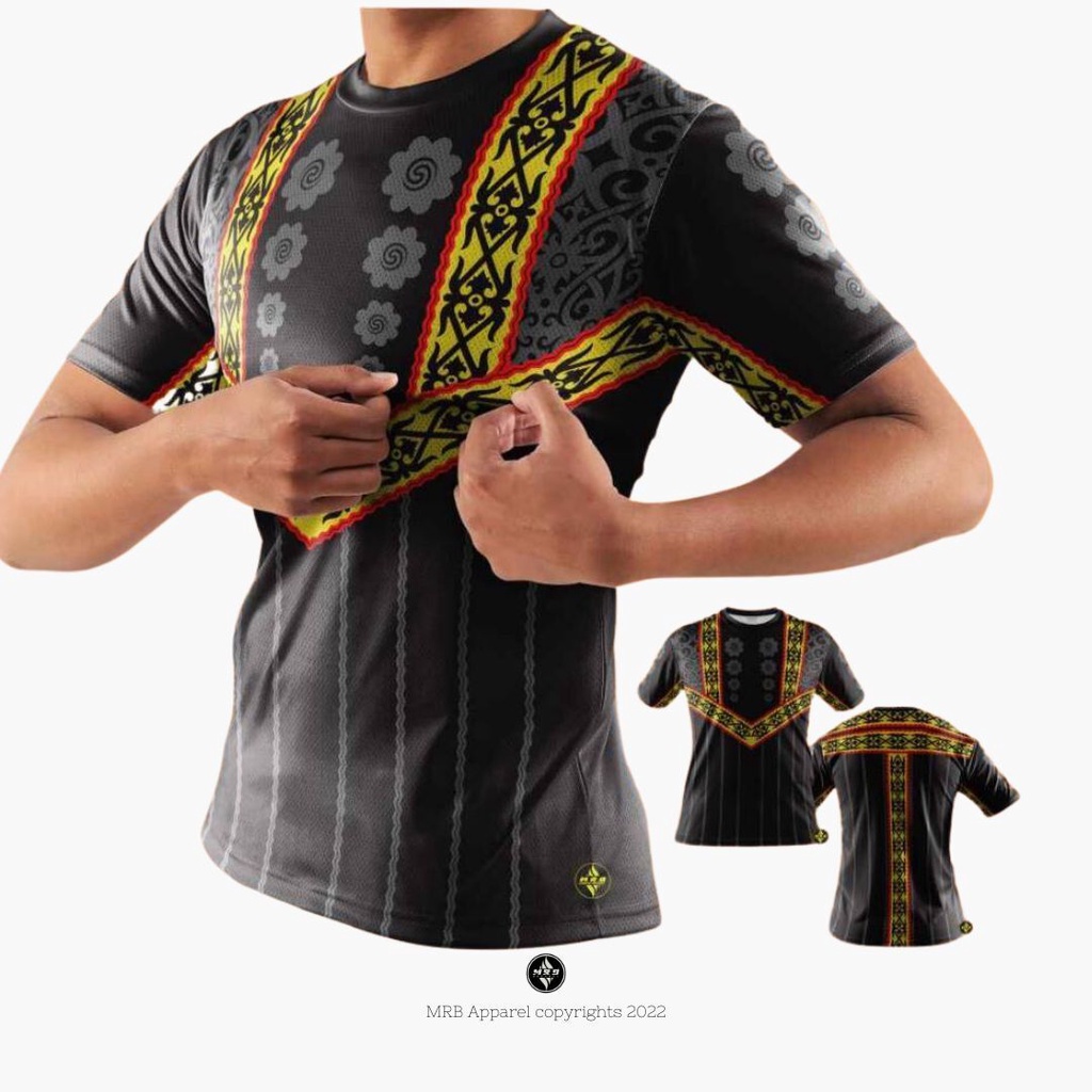 Proudly Borneo Murut Motifs Code MRBD229 | Shopee Malaysia
