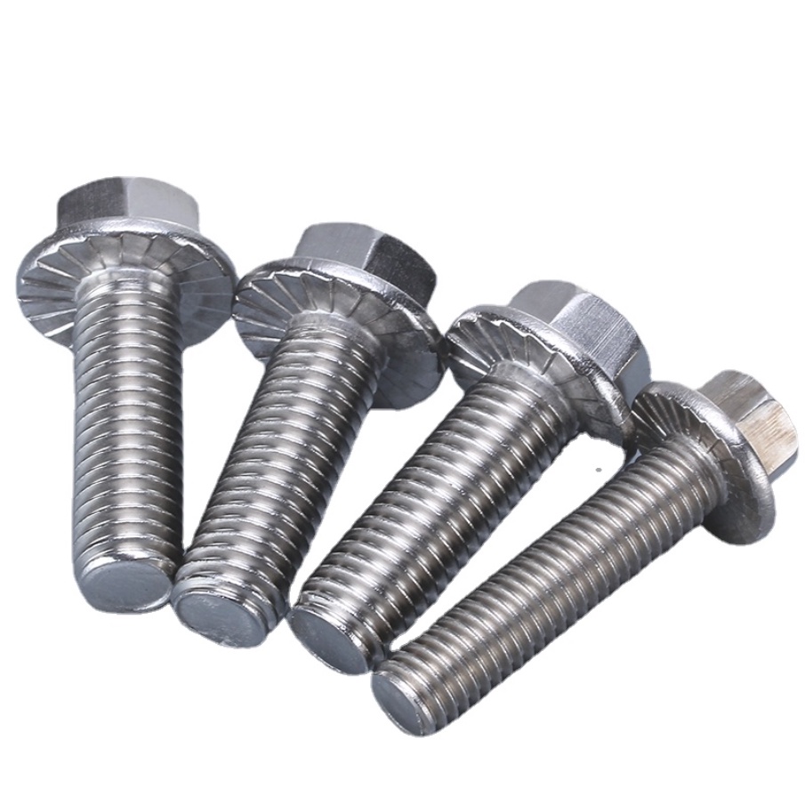 [Quick Shipment-] A4-70 316 Stainless Steel Hexagon Screw Anti-slip ...