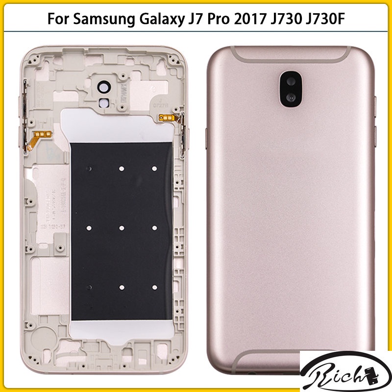New For Samsung Galaxy J7 Pro 2017 J730F SM-730F Metal Battery Back ...