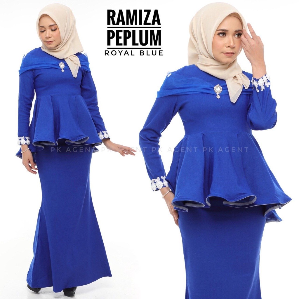 RAMIZA PEPLUM BY PETIKITA RAYA | Shopee Malaysia