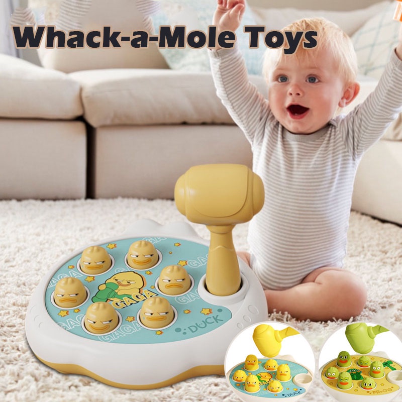 Whack-a-Mole Toys Hamster Hammer Toys Hand Eye Coordination Educational ...