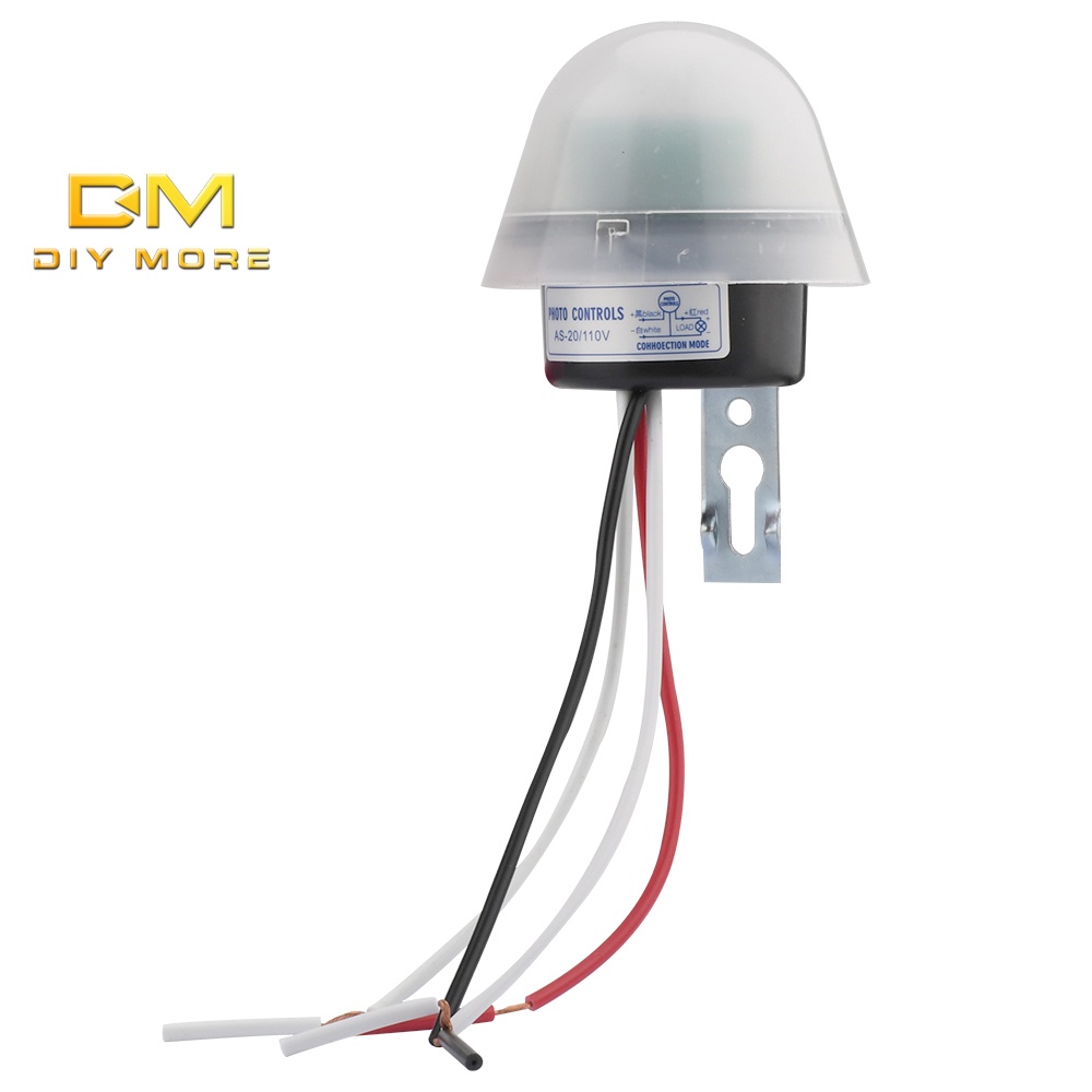 DIYMORE Auto On Off Photocell Night Light Switch Waterproof Photoswitch ...