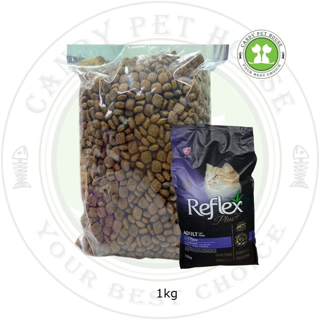 Reflex Plus Skin Care Salmon Adult Cat Food-1kg(REPACK) | Shopee Malaysia