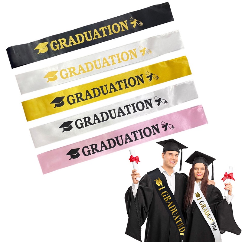 Graduation Sash Graduation/Sash Graduated | Shopee Malaysia