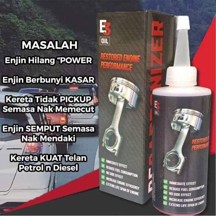 E3 Decarbonizer Car Engine Detox Cuci Karbon Engine | Shopee Malaysia