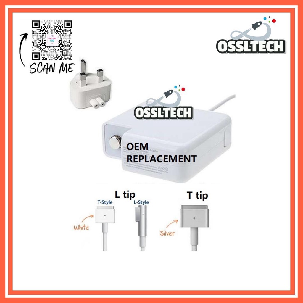 adapter Charger 16.5V 3.65A 60W 14.5V 3.1A 14.85V 3.05A 45W 18.5V 4.6A ...