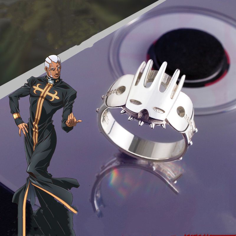 JJBA Stone Ocean Ring Jolyne Cujoh Anasui JoJo Bizarre Adventure Rings ...