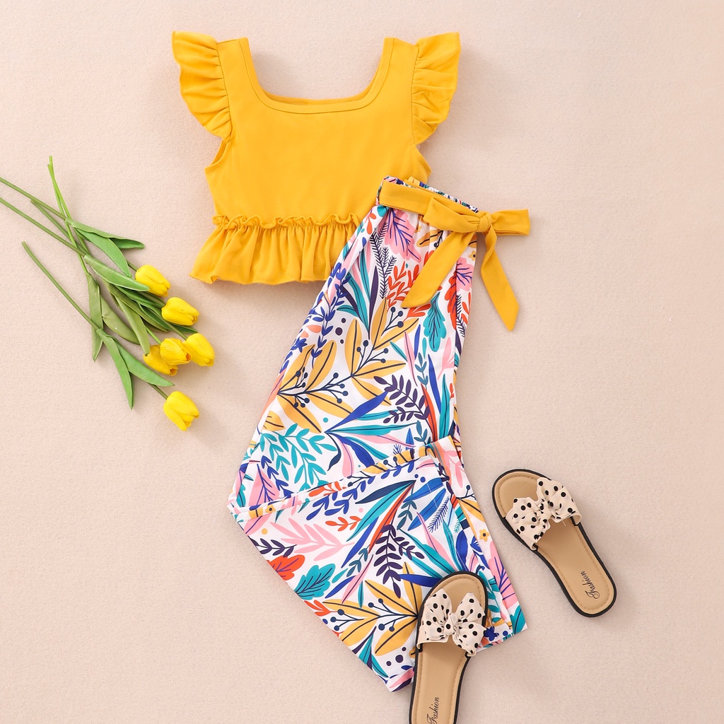 【Ready Stock】Big Kids Clothes Girl Outfit 8-18 Years Old Fashion Vest ...