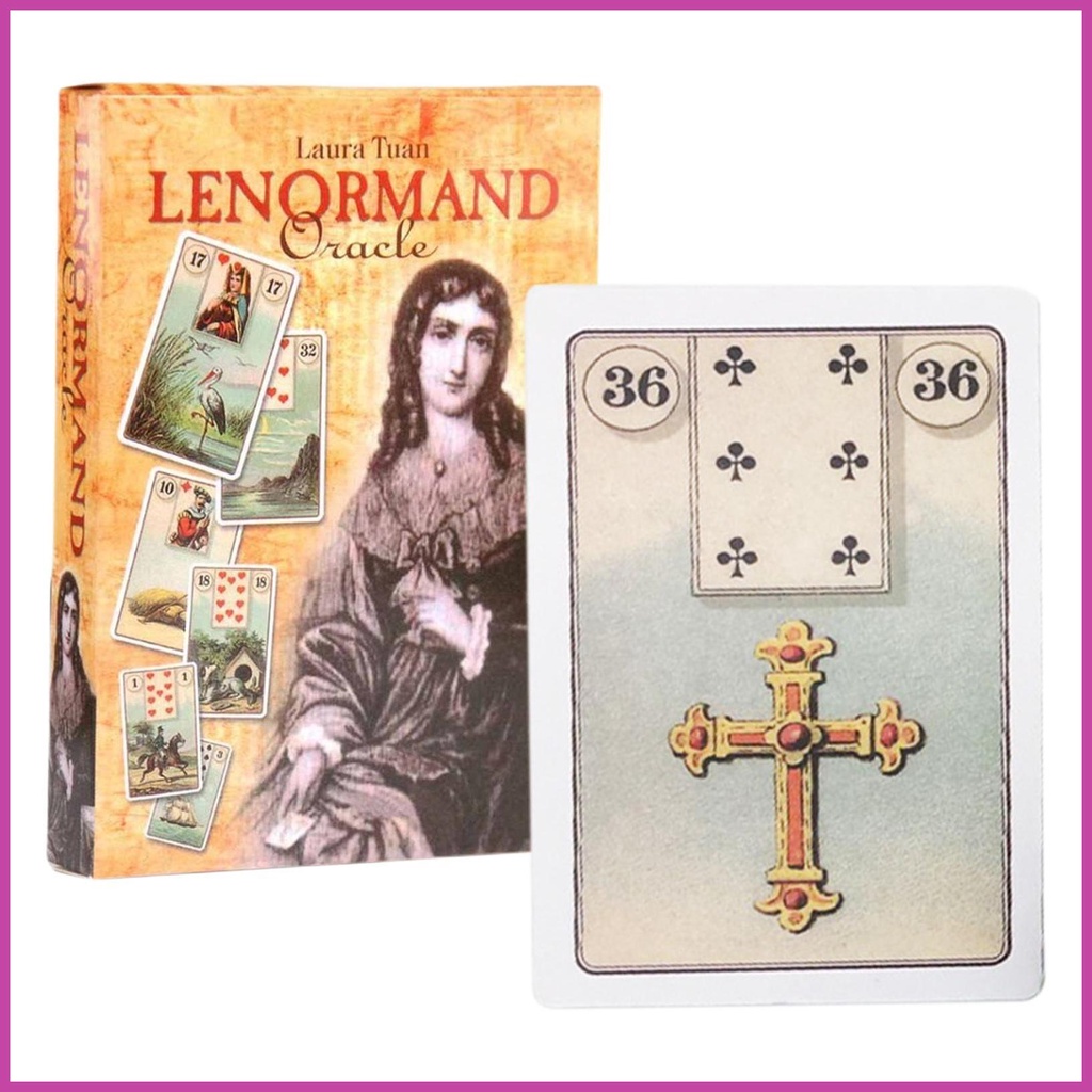 Tarot Cards Laura Tuan Lenormand Oracle English Version Fun Deck Table ...
