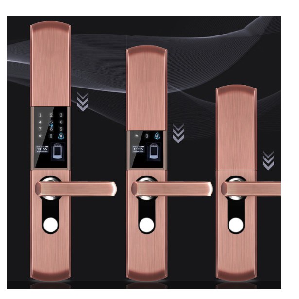 Smart Lock Fingerprint/IC card/Passcode Electronic Biometric Code ...