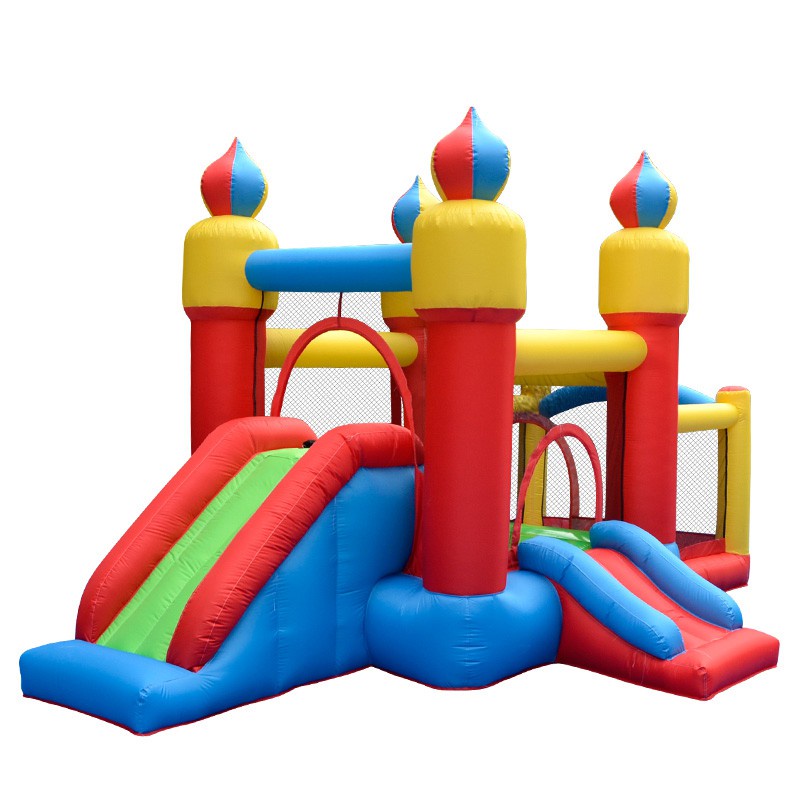 Inflatable Moonwalk Jumper Bouncer Jump Bouncy Castles For Kids With ...