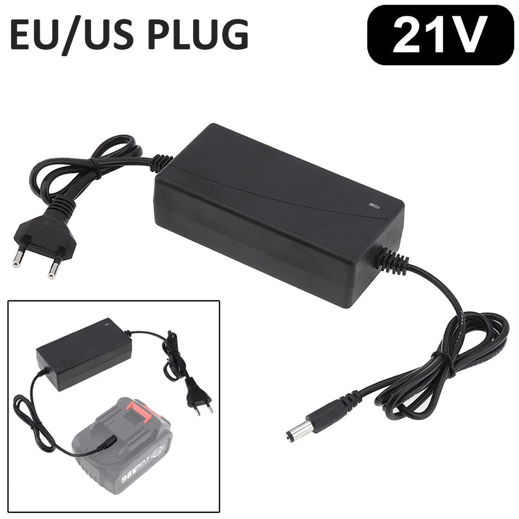 18V 21V Power Adapter DC Port Inline Connector Lith-ium Battery Charger ...