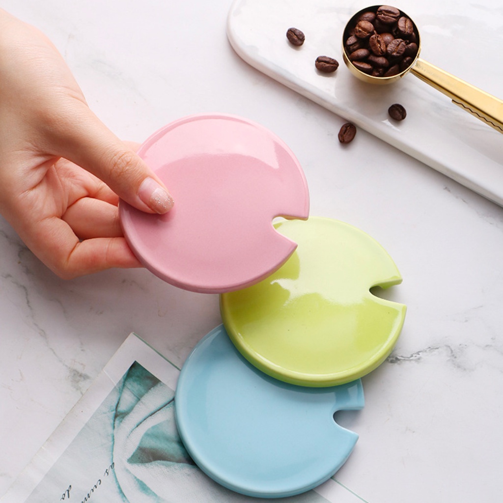 Ceramic Cup Cover Mug Cover with a Unique Lid Design - Perfect for ...
