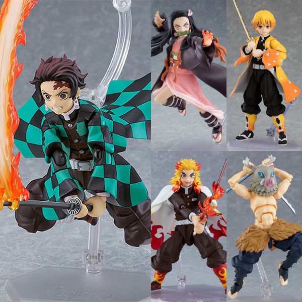 Demon Slayer figma 508-DX Nezuko 498 charcoal Jilang anime movable ...