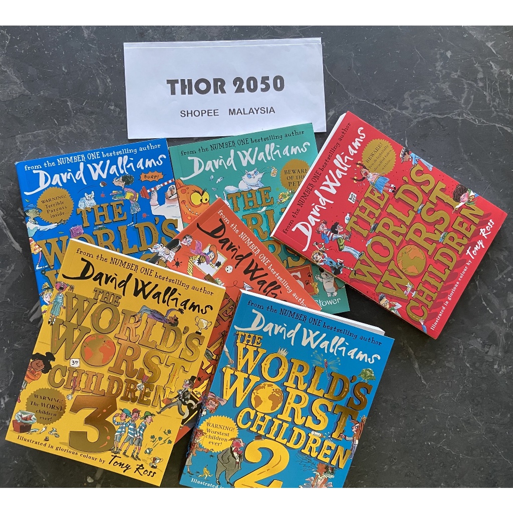 David Walliams THE WORLD'S WORST CHILDREN SERIES David Walliams Books ...