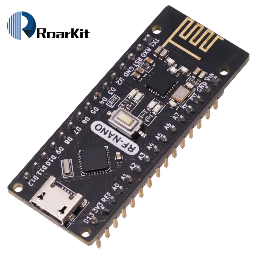 Rf Nano For Arduino Nano V3 0 Micro Usb Nano Board Atmega328p Qfn32 5v