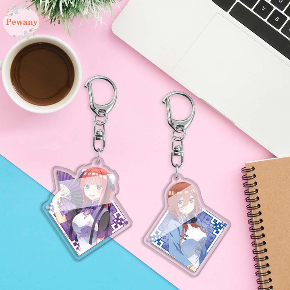 PEWANY Cute The Quintessential Quintuplets Anime Key Chain Nakano Miku ...