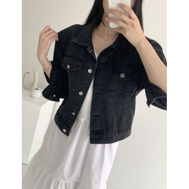 Korean Korean denim jacket Promotion Denim denim jacket Personality ...