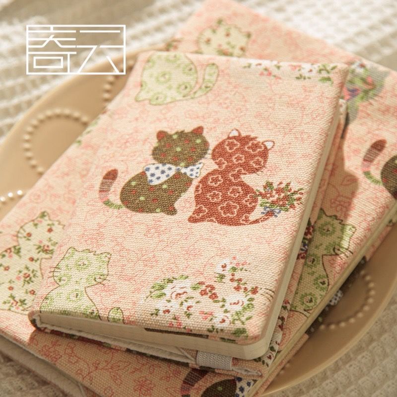 Cute Fresh Cloth Art Book Clothes Book Cover A5 A6 Ledger Notepad ...