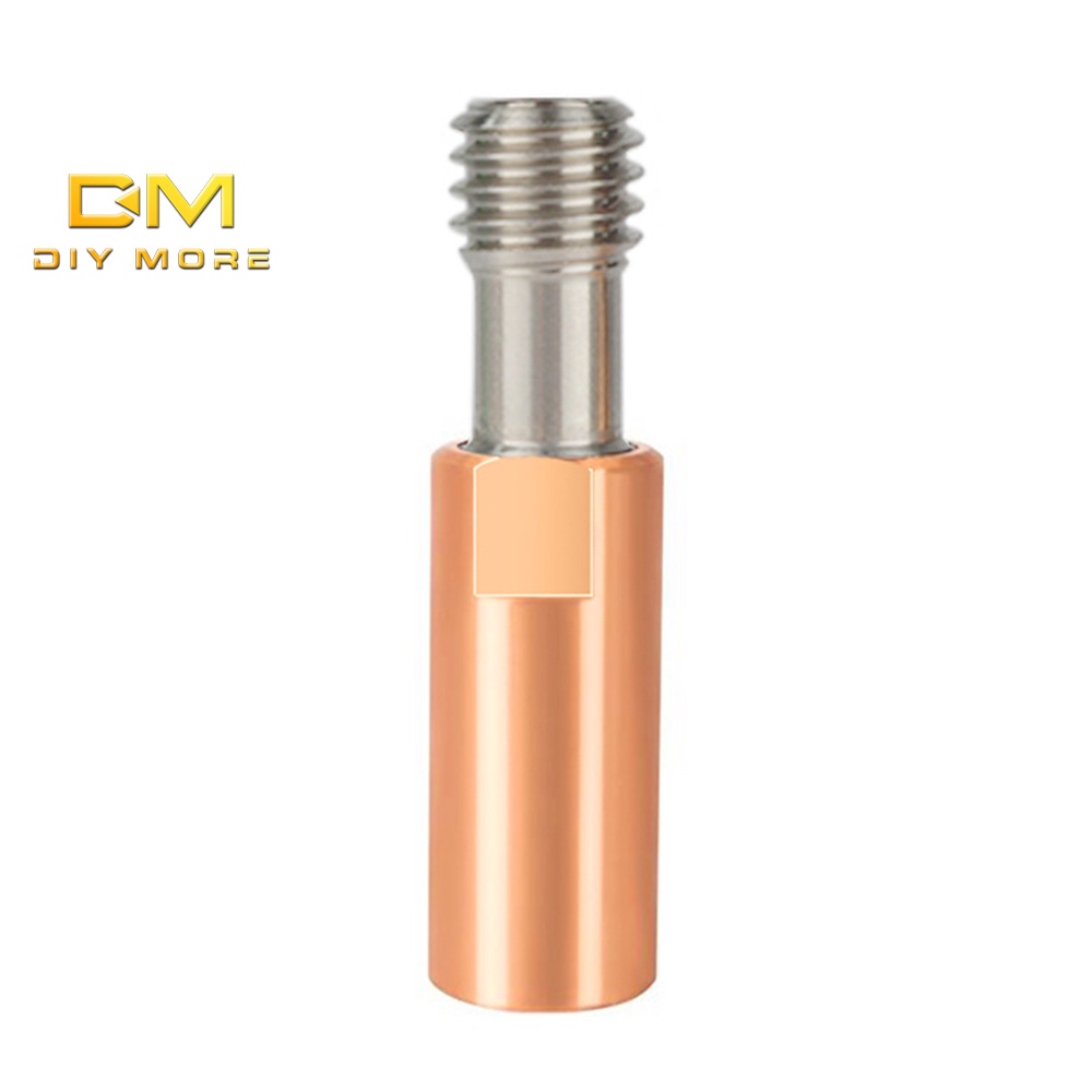 DIYMORE All Metal Bimetal Heatbreak Copper Titanium High Temperature ...