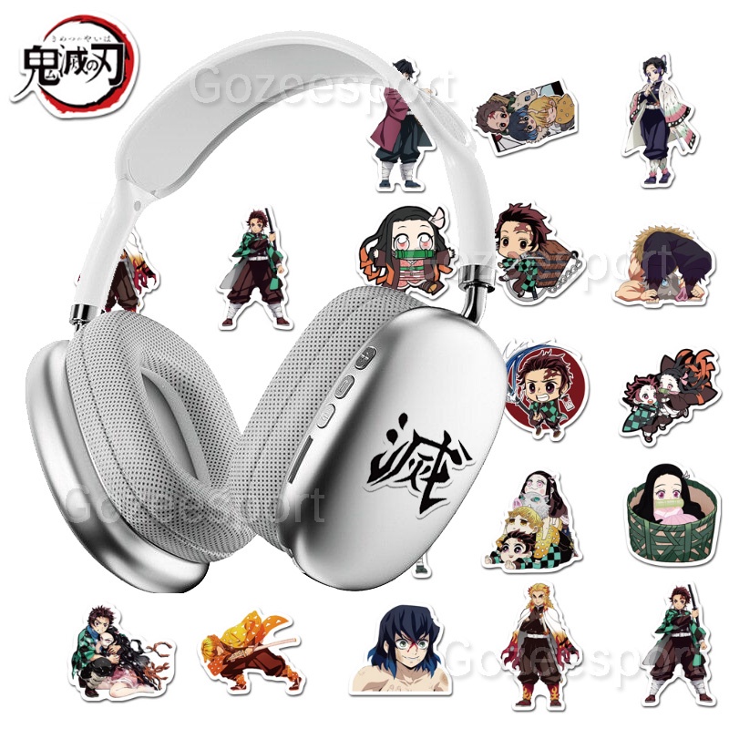 Demon Slayer Headphones Wireless Bluetooth Over-Ear TWS Noise ...